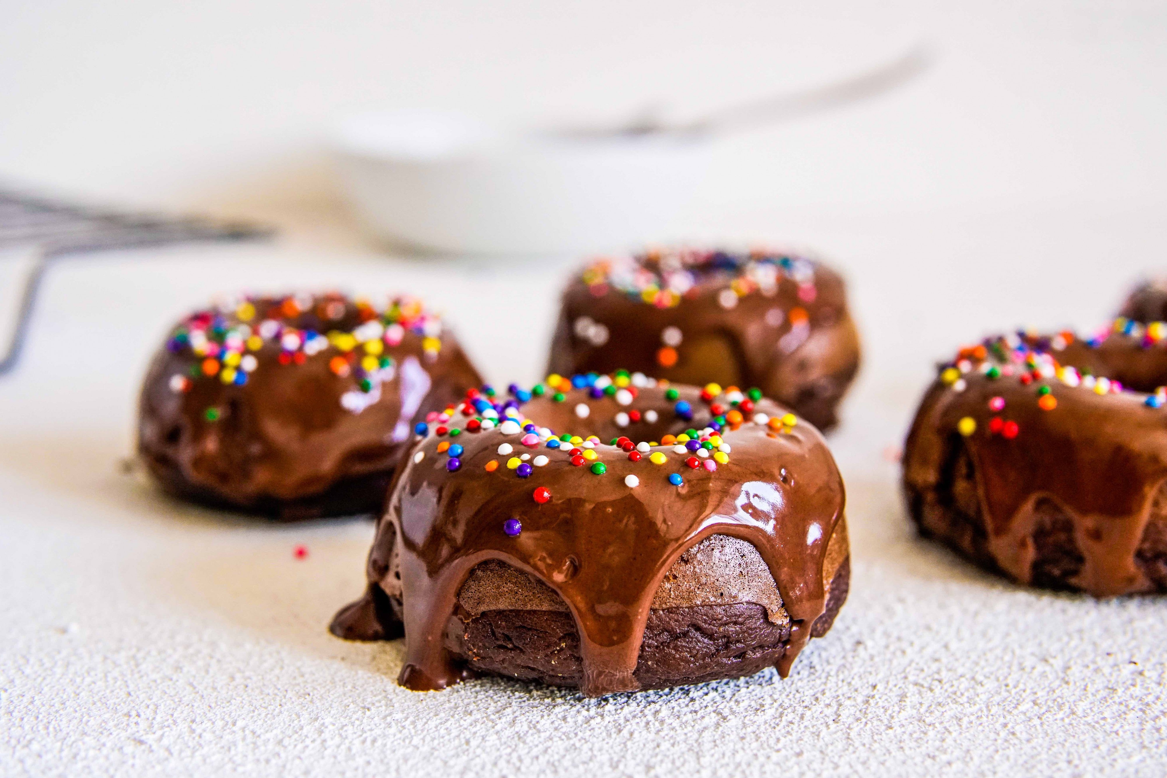 Double Chocolate Donuts – Dose & Co | New Zealand