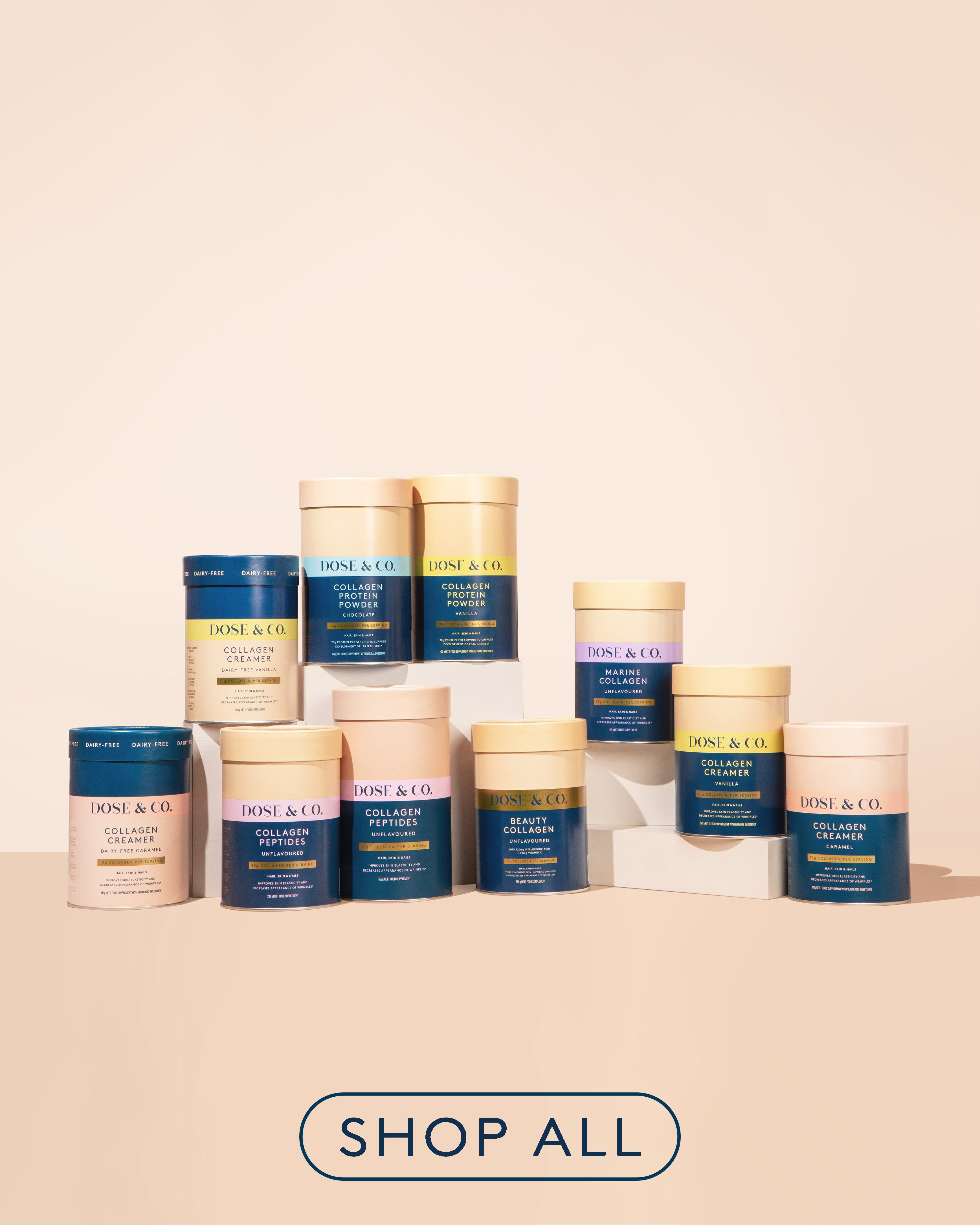Pure Collagen Peptide Powder | Dose & Co | NZ – Dose & Co | New Zealand