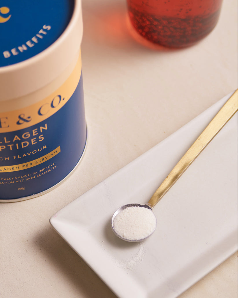Pure Collagen Peptides Peach | Dose & Co | NZ – Dose & Co | New Zealand